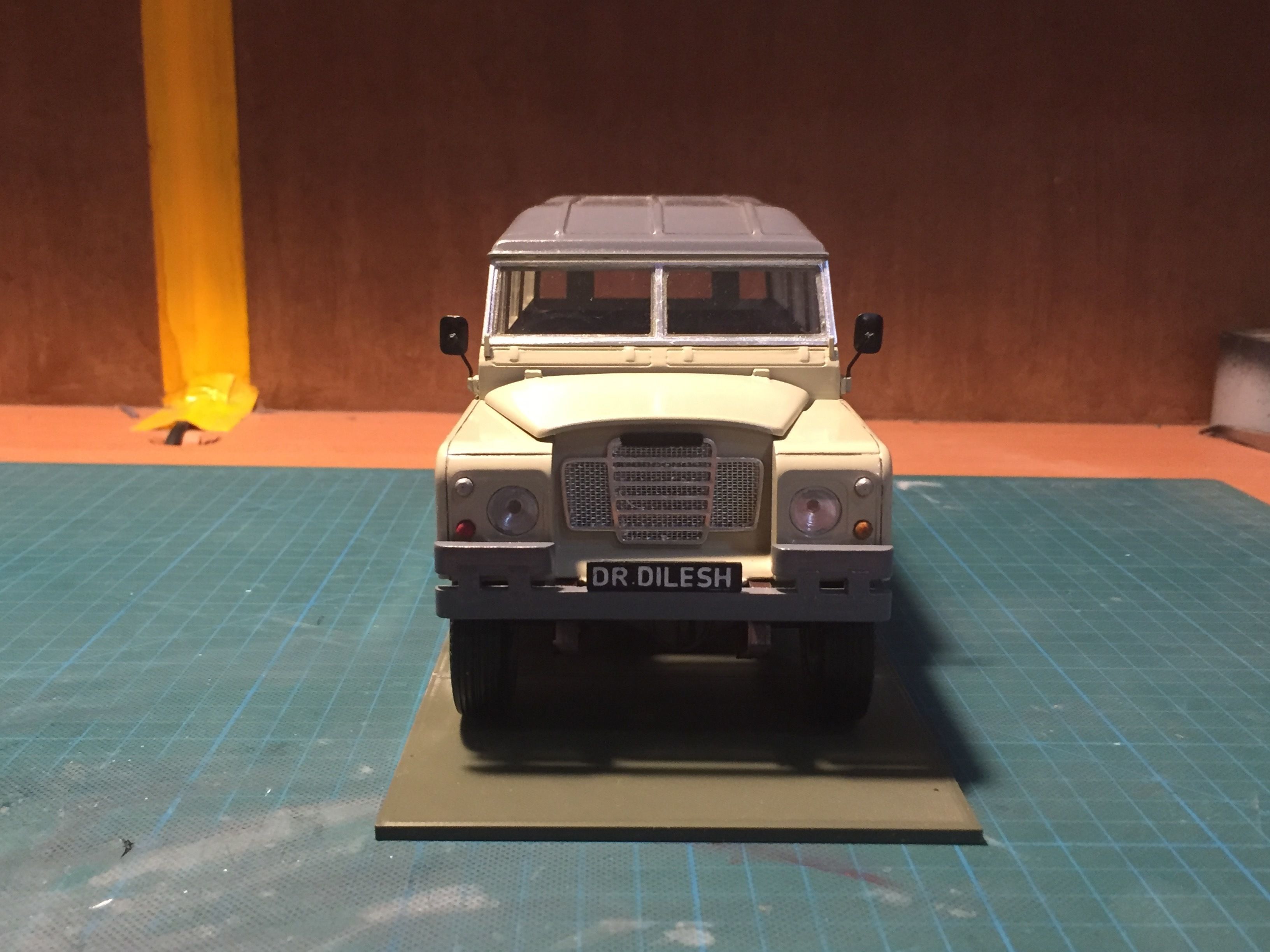 Land Rover 3 series Wagon 1 to 18 scale model series 3D model 3D ...