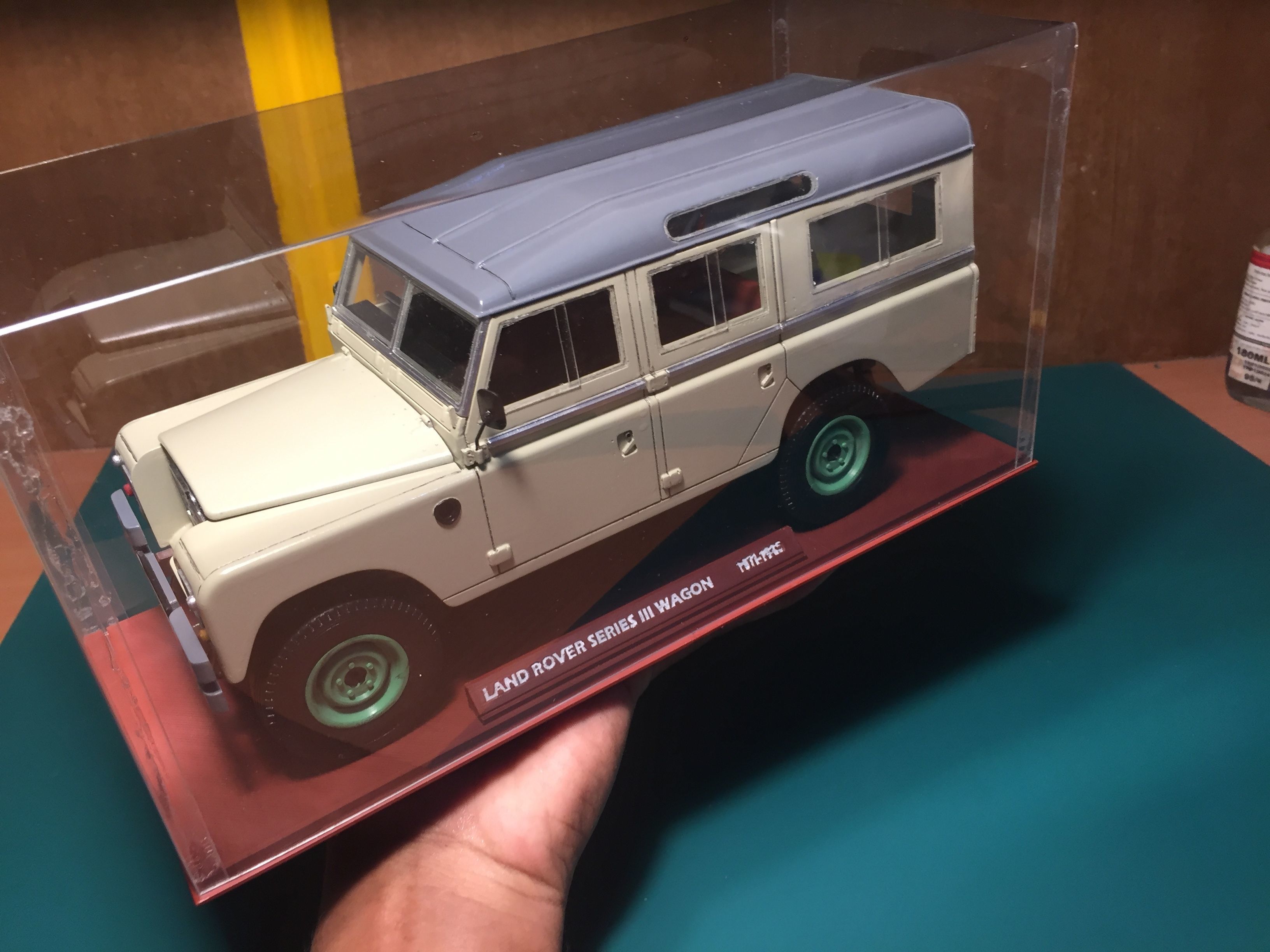 Land Rover 3 series Wagon 1 to 18 scale model series 3D model 3D ...