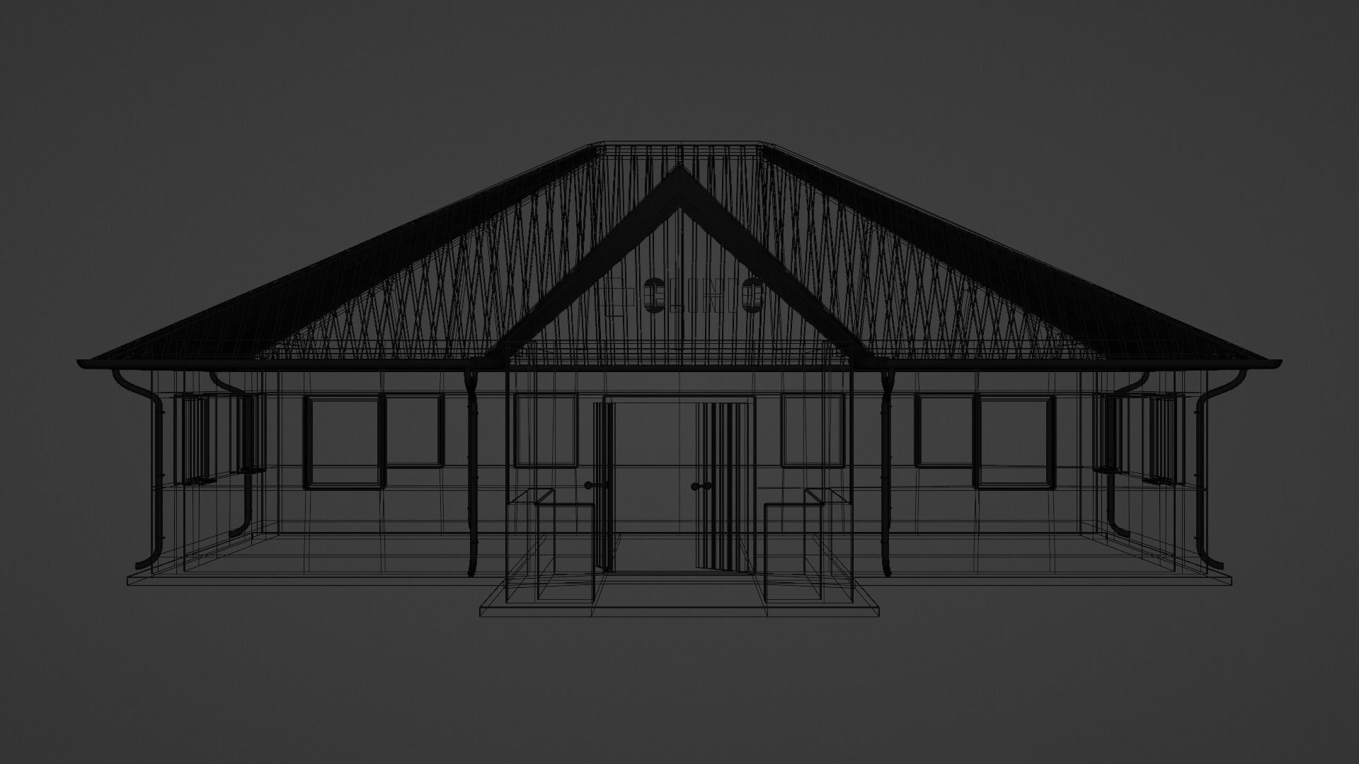 African Rural Clinic 3D model | CGTrader