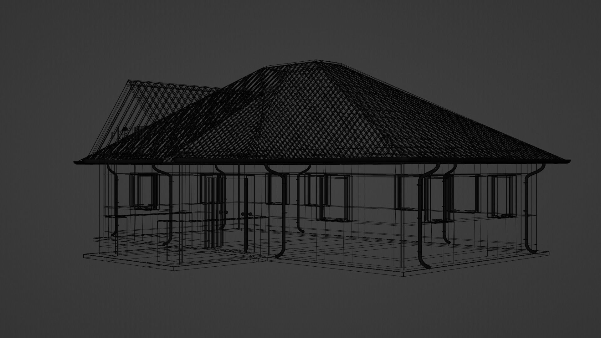 African Rural Clinic 3D model | CGTrader