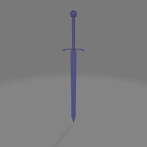 Sword free 3D model | CGTrader