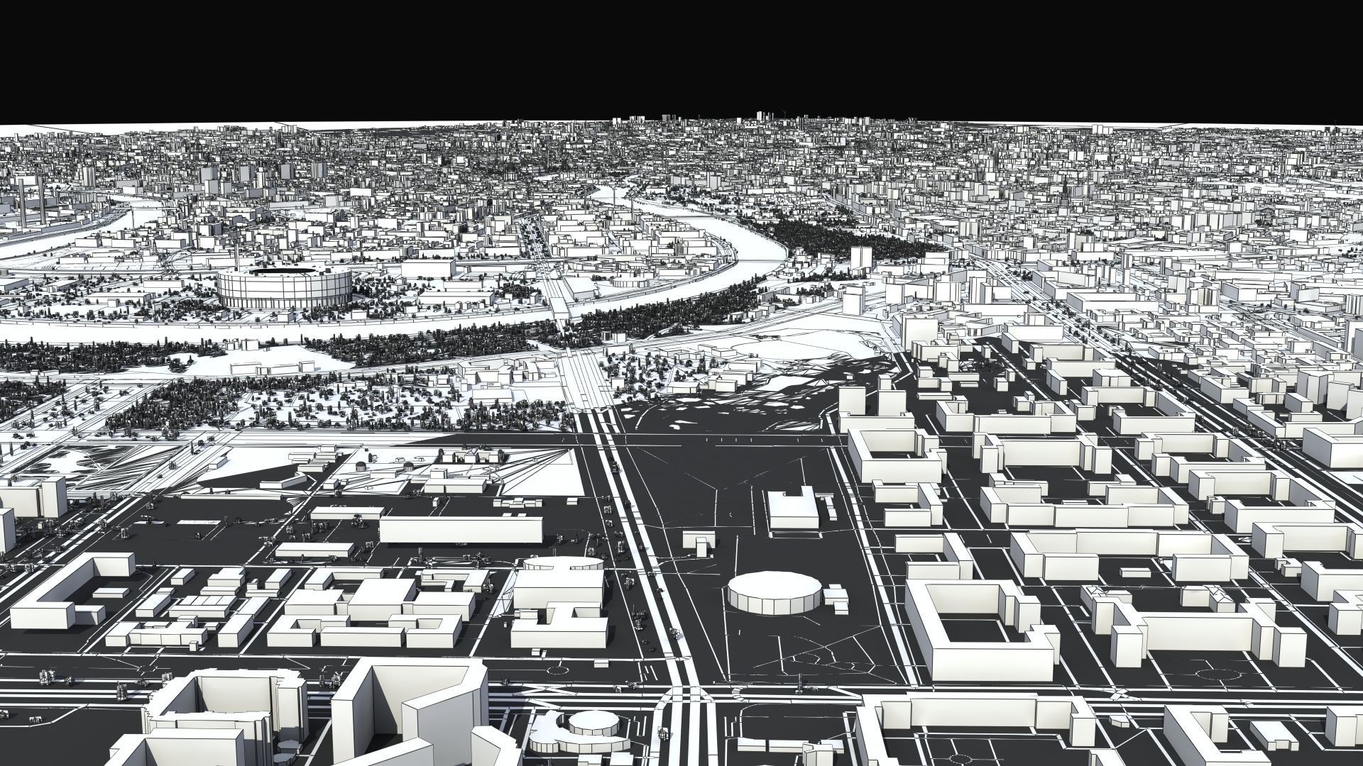 3D model Moscow City Russia VR / AR / low-poly | CGTrader