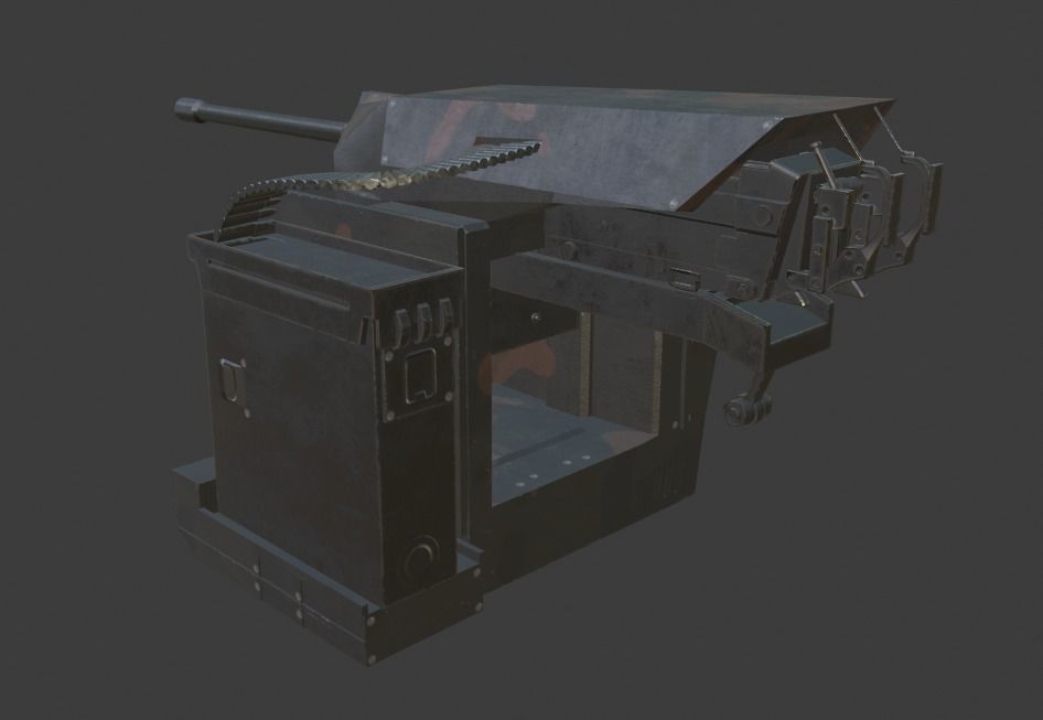 3D model Sarp Weapon System Sarp Silah Sistemi VR / AR / low-poly ...