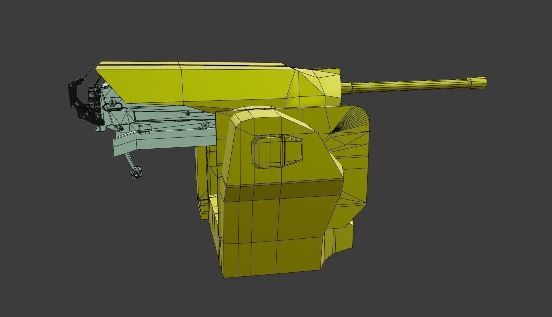 3D model Sarp Weapon System Sarp Silah Sistemi VR / AR / low-poly ...