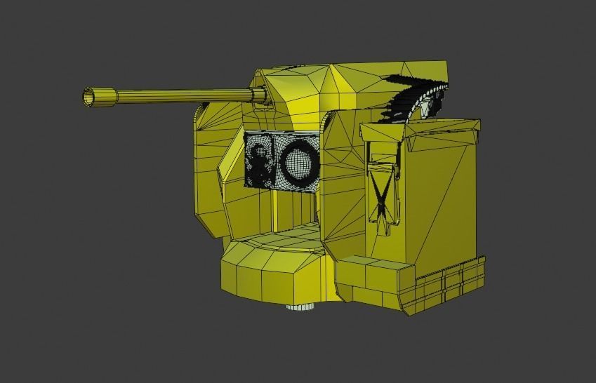 3D model Sarp Weapon System Sarp Silah Sistemi VR / AR / low-poly ...