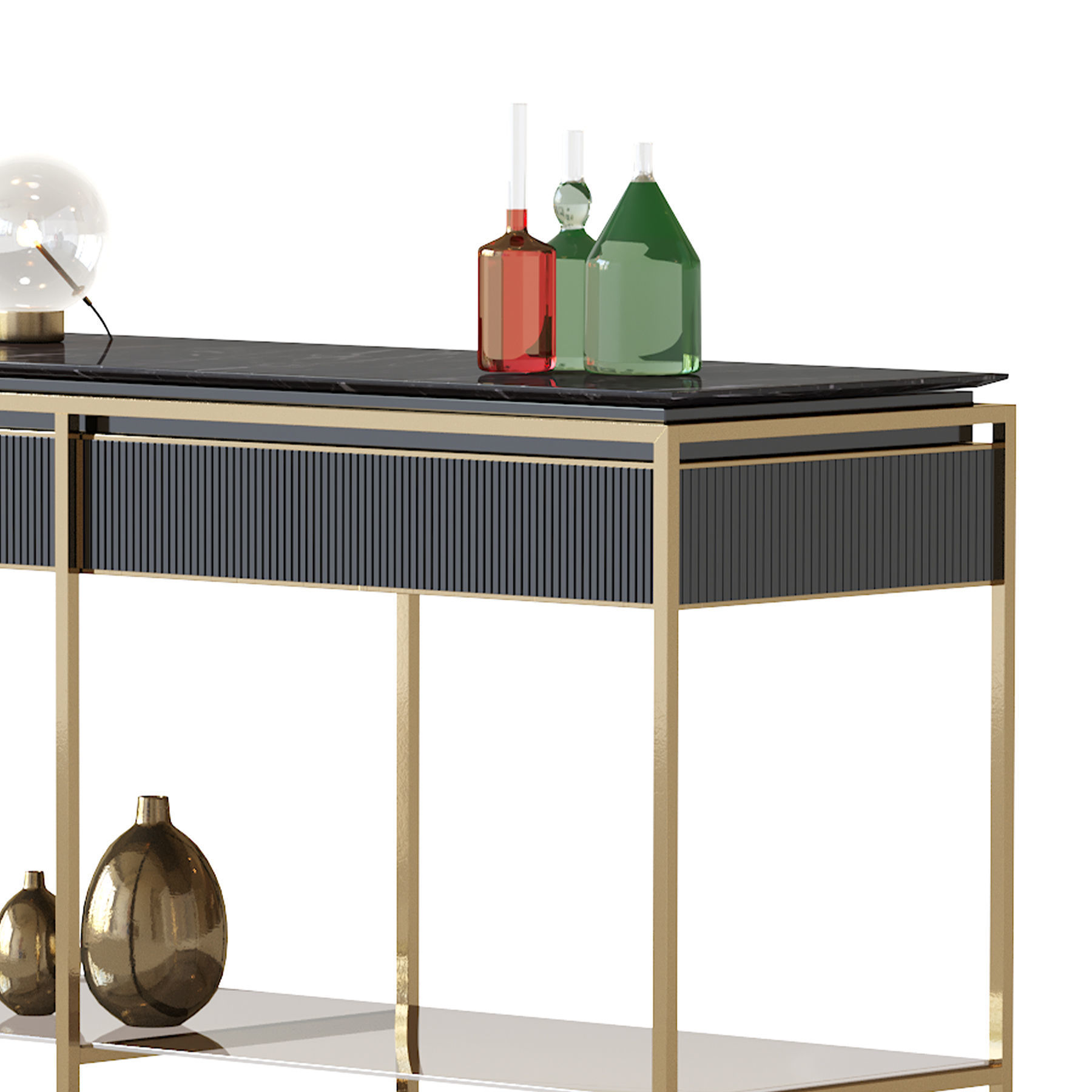 Visionnaire consoles banner 3D model | CGTrader