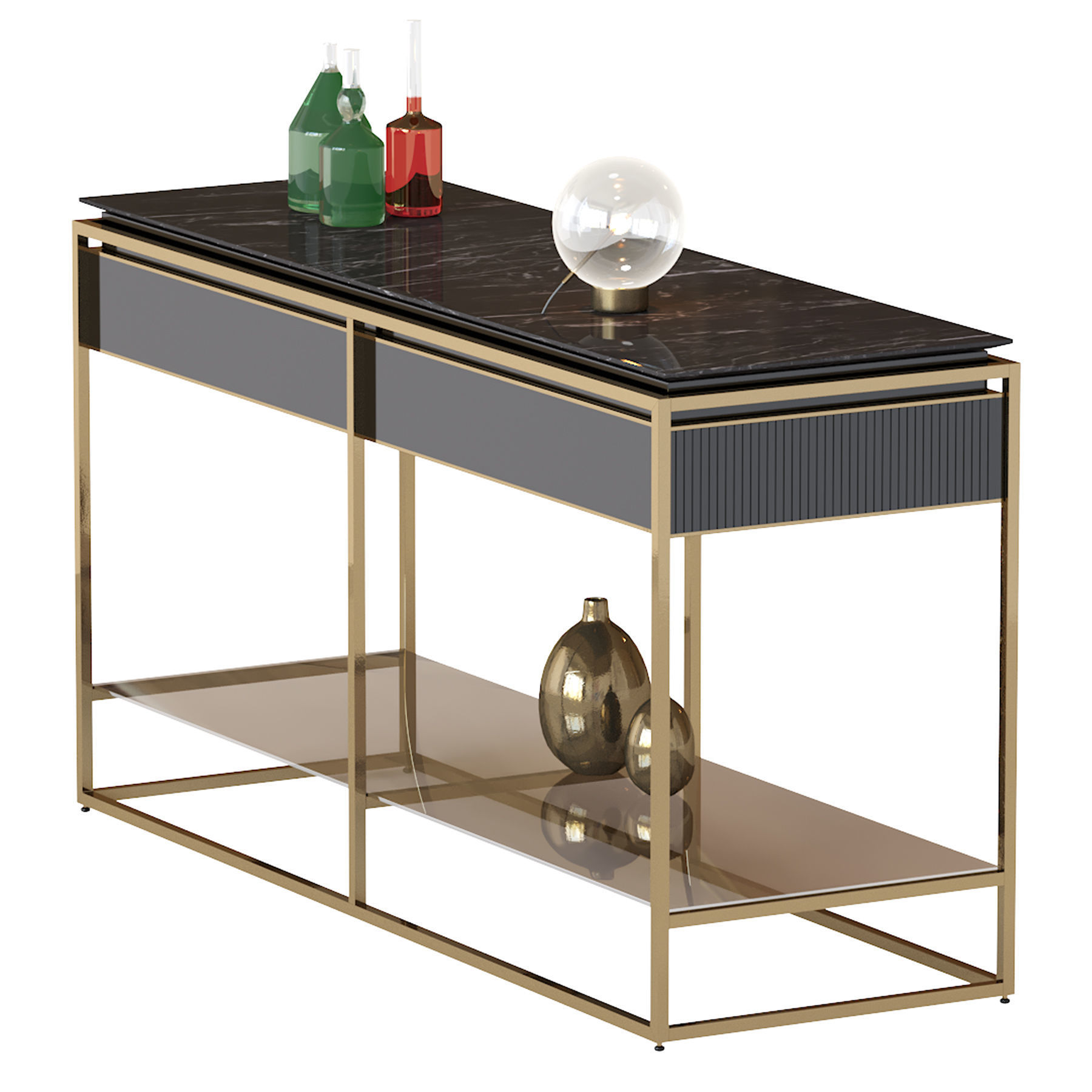 Visionnaire consoles banner 3D model | CGTrader