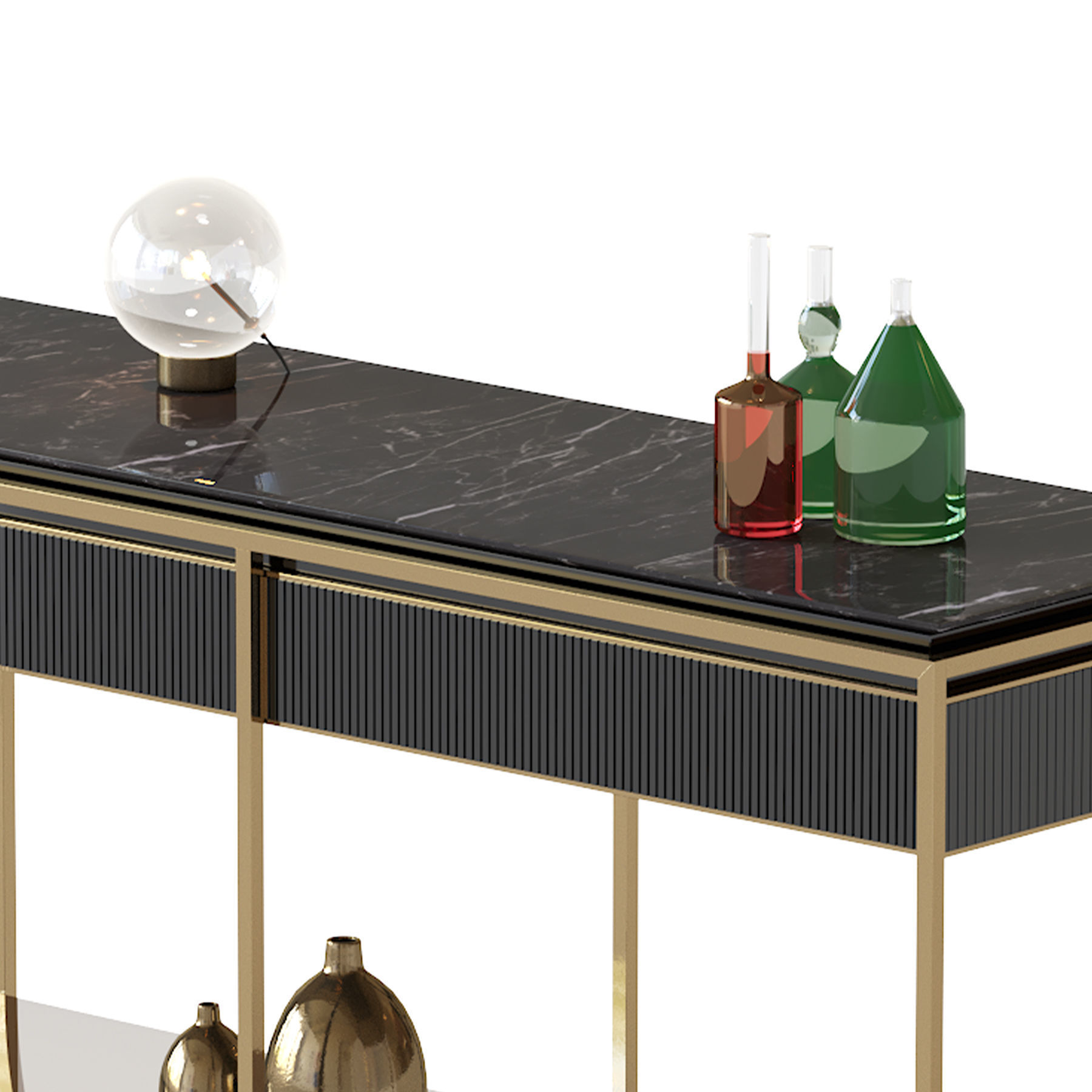 Visionnaire consoles banner 3D model | CGTrader