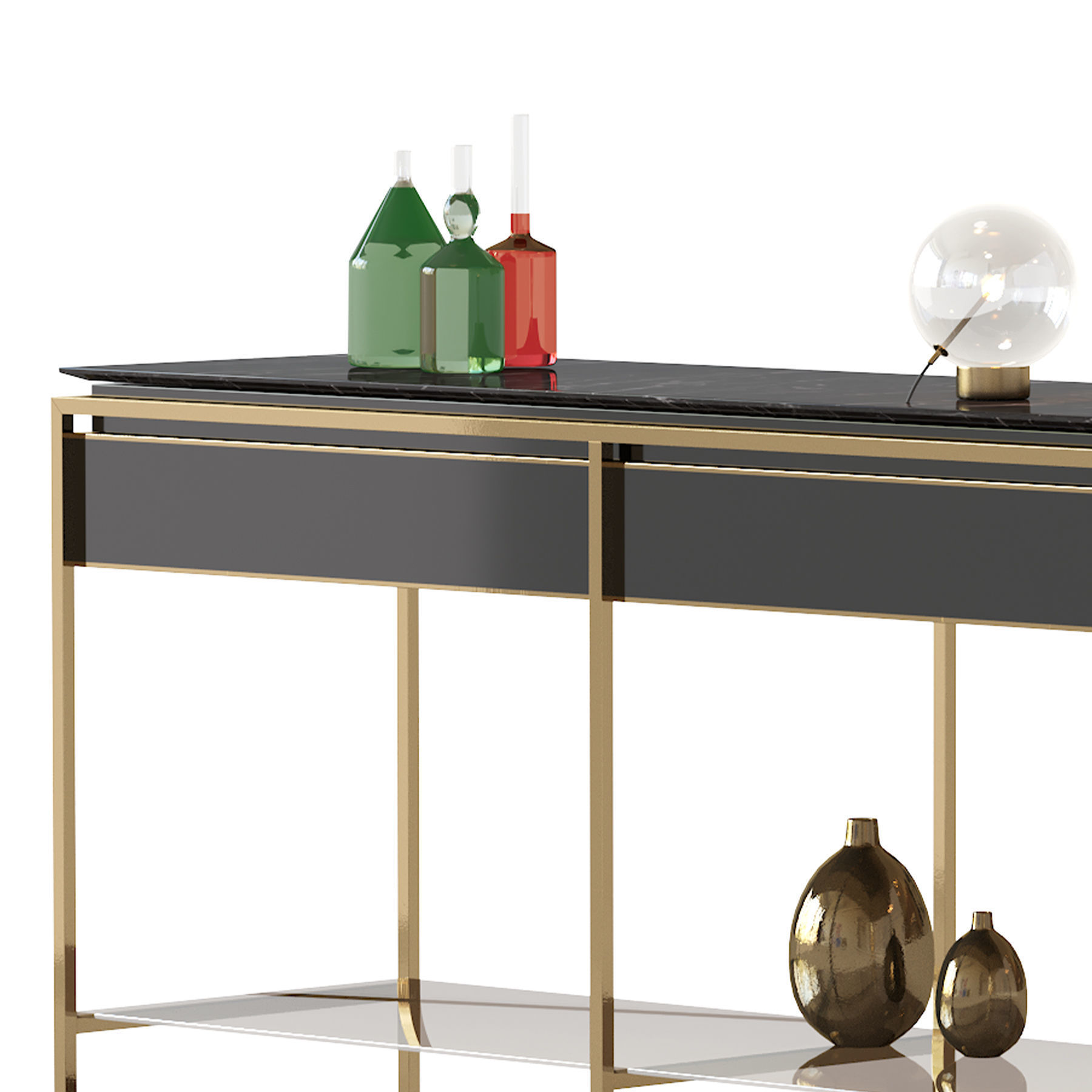 Visionnaire consoles banner 3D model | CGTrader