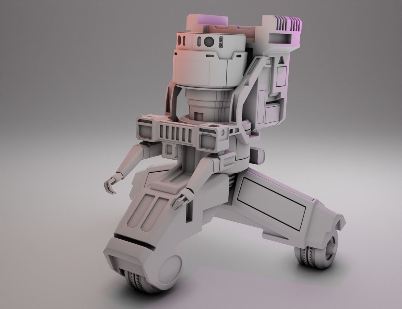 Robot tank 3D Print model 3D model 3D printable | CGTrader
