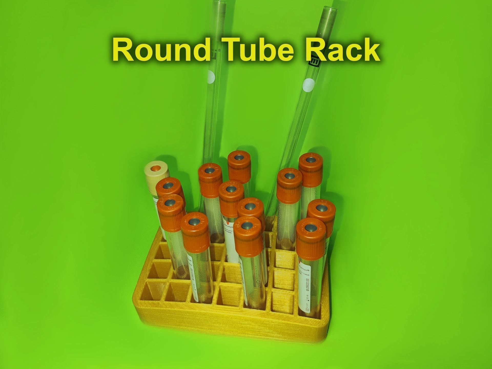 3D Print Ready Laboratory Cage and Round Test Tube Racks 3D model 3D ...