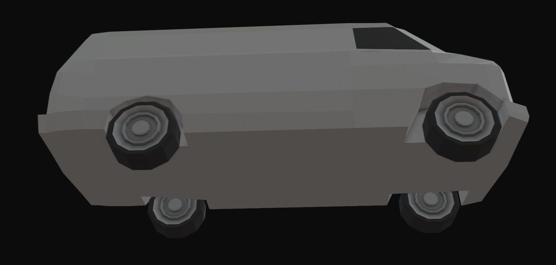 3D model Van Low Poly VR / AR / low-poly | CGTrader