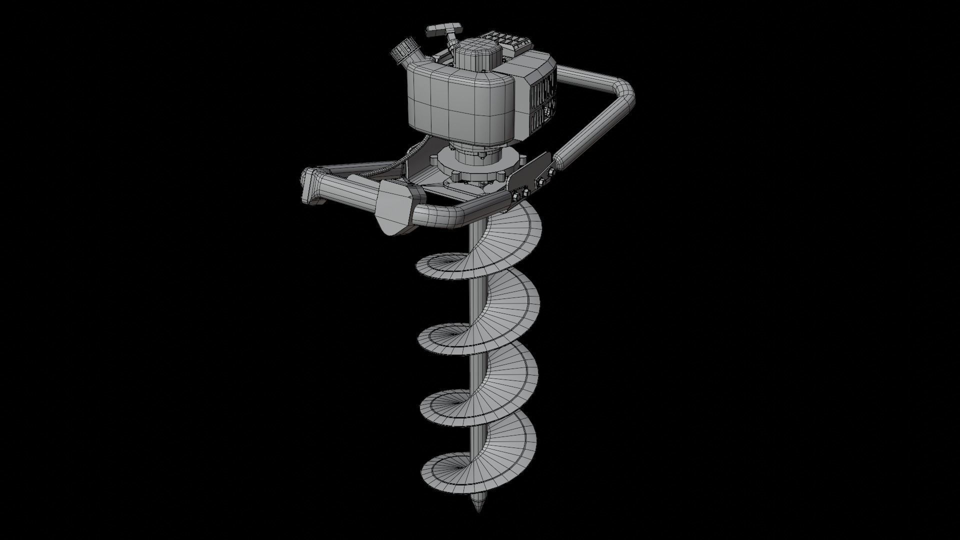 Earth Auger 3D model | CGTrader