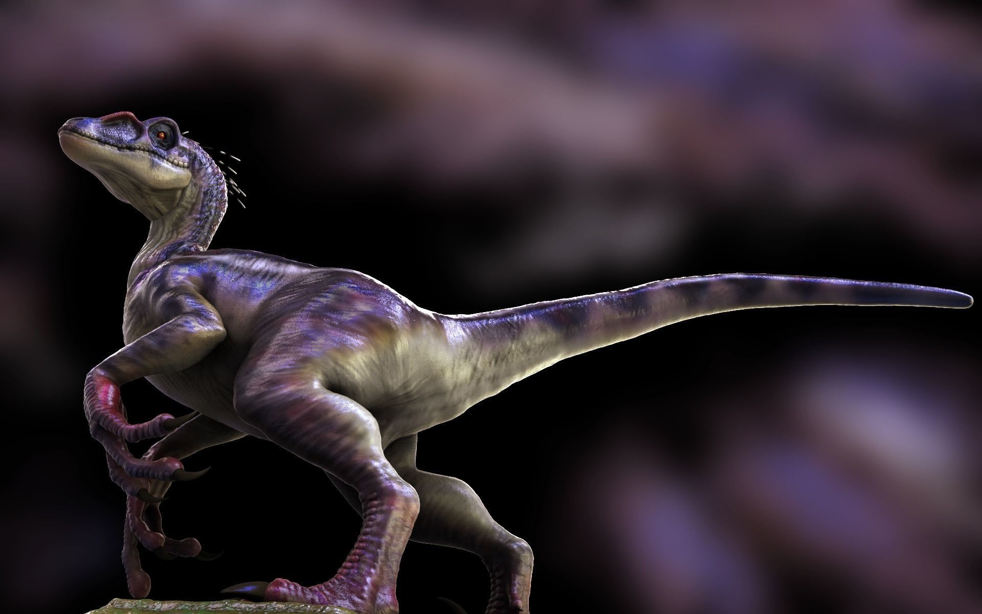 JP2 Velociraptor 3D model 3D printable | CGTrader