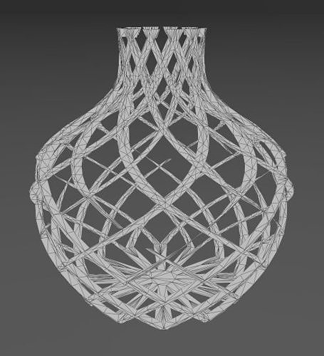 void flower vase free 3D model 3D printable | CGTrader