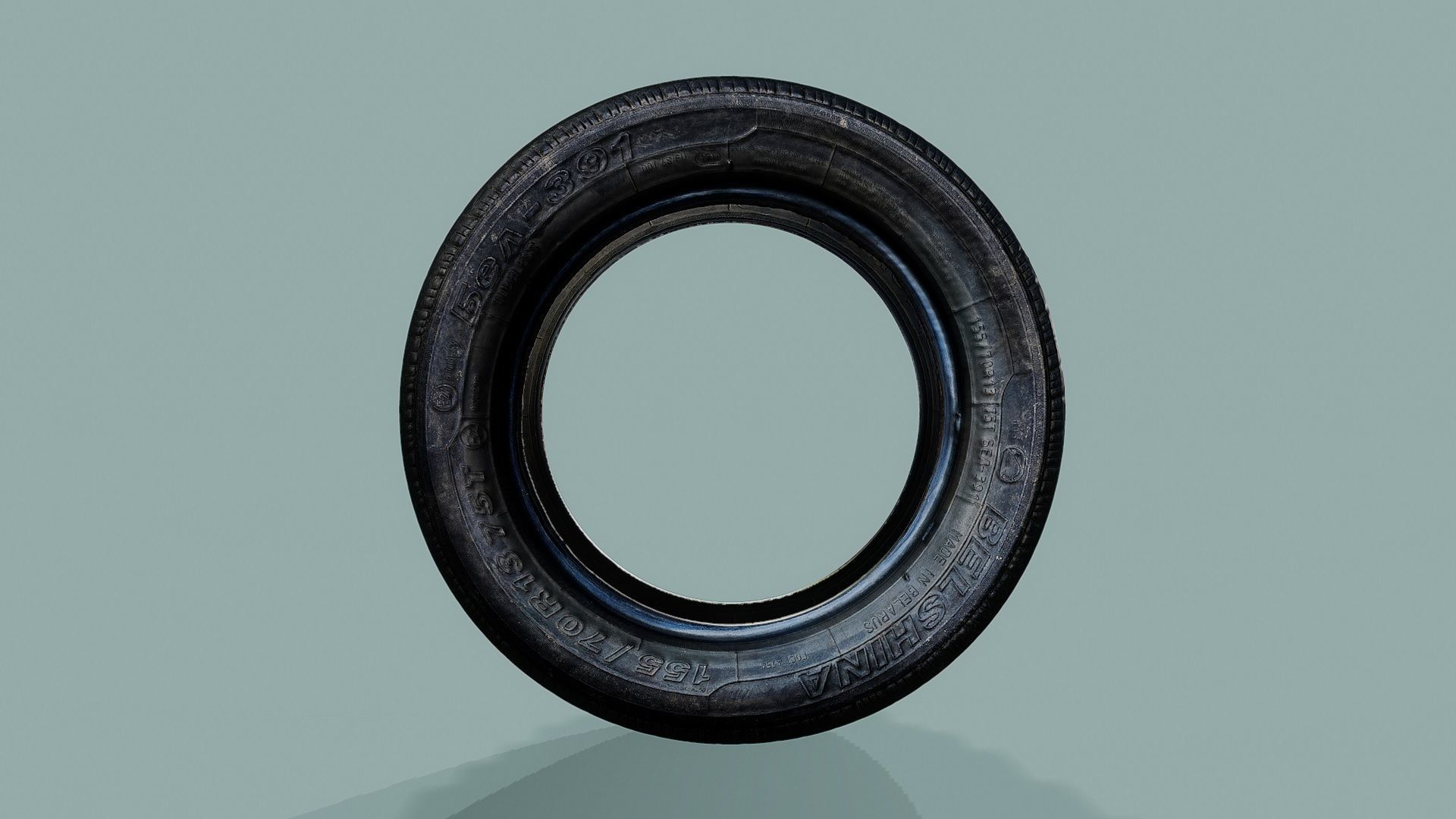 3D model 3D Scan Car Tire VR / AR / low-poly | CGTrader