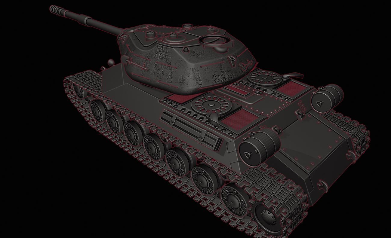 is4 tanks 3D model 3D printable | CGTrader