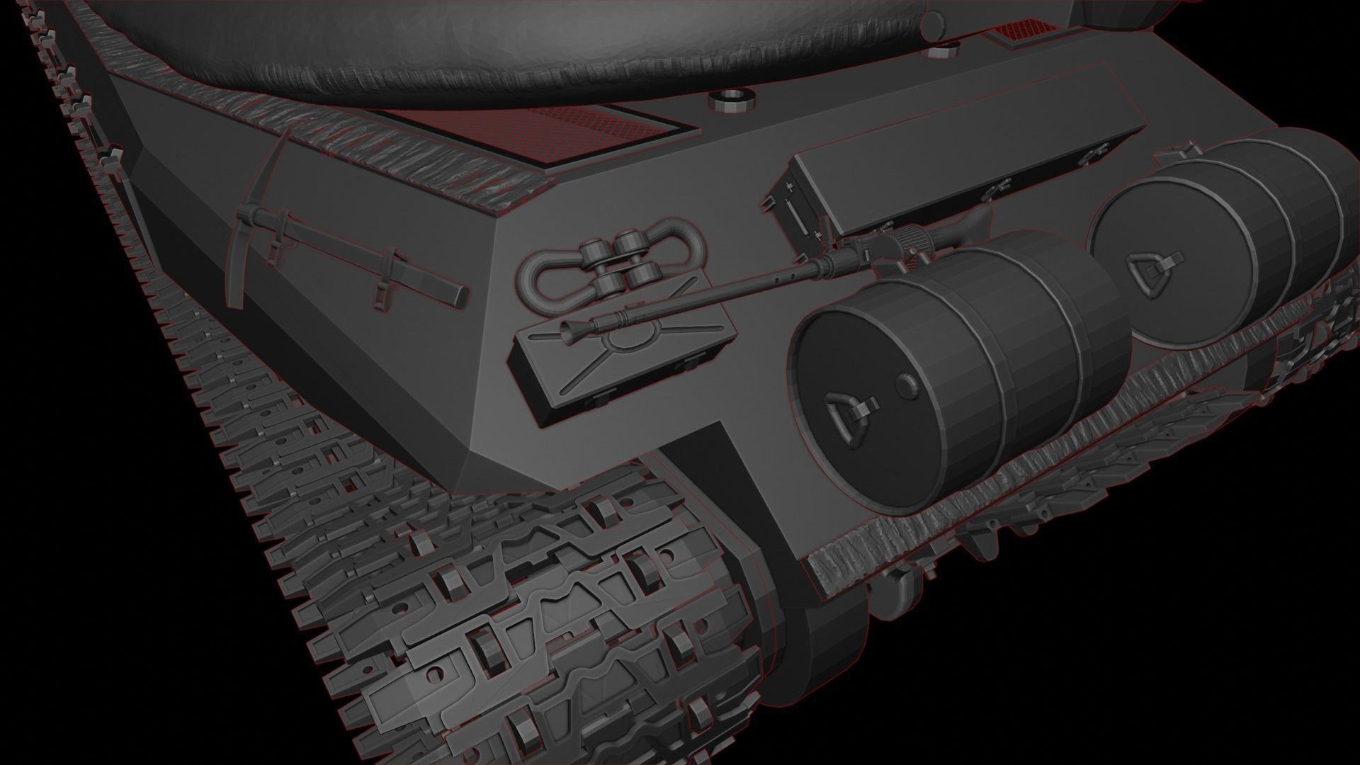Object 705 tanks 3D model 3D printable | CGTrader