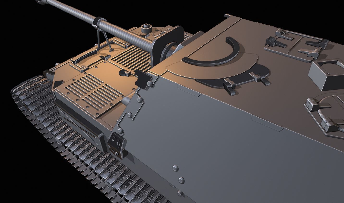 Ferdinand tanks 3D model 3D printable | CGTrader