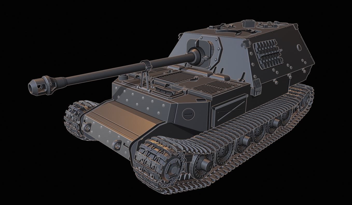 Ferdinand tanks 3D model 3D printable | CGTrader