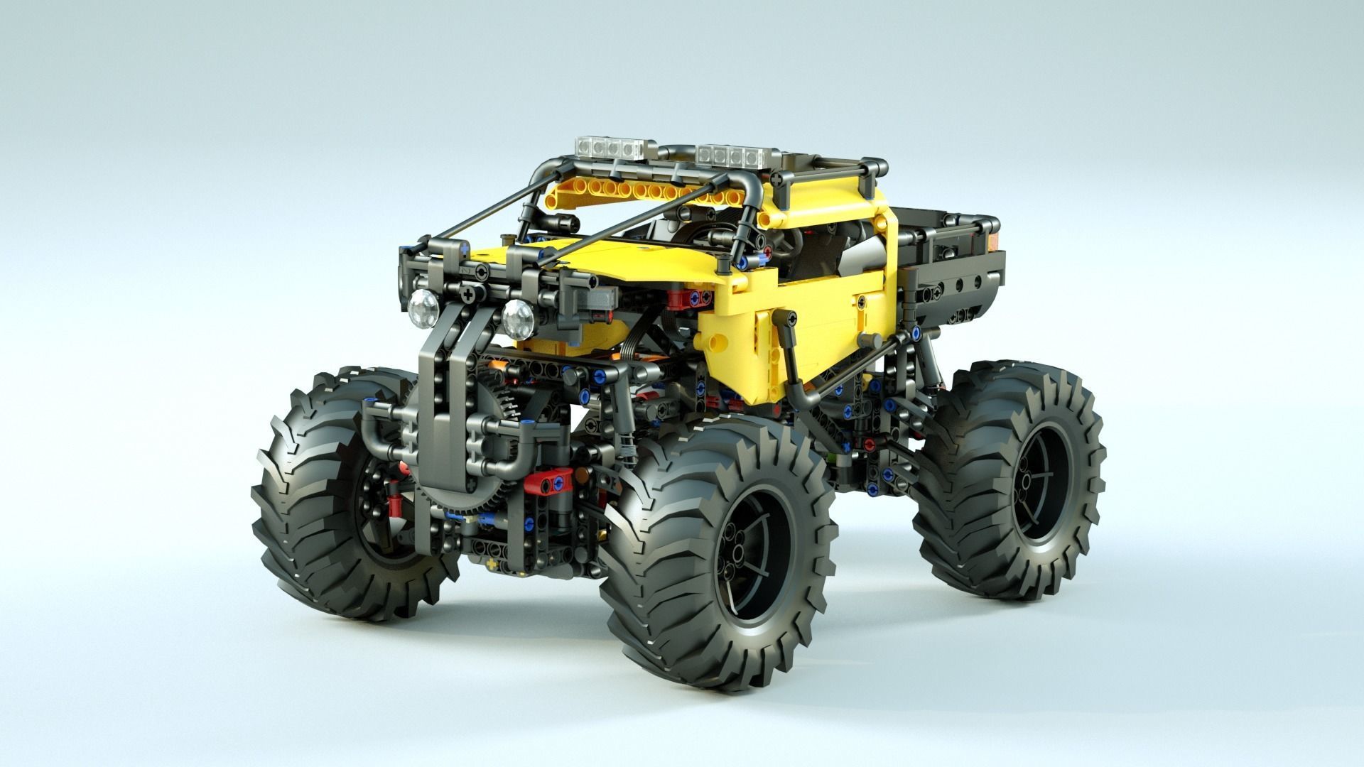 LEGO 4x4 Off-Roader 3D model | CGTrader