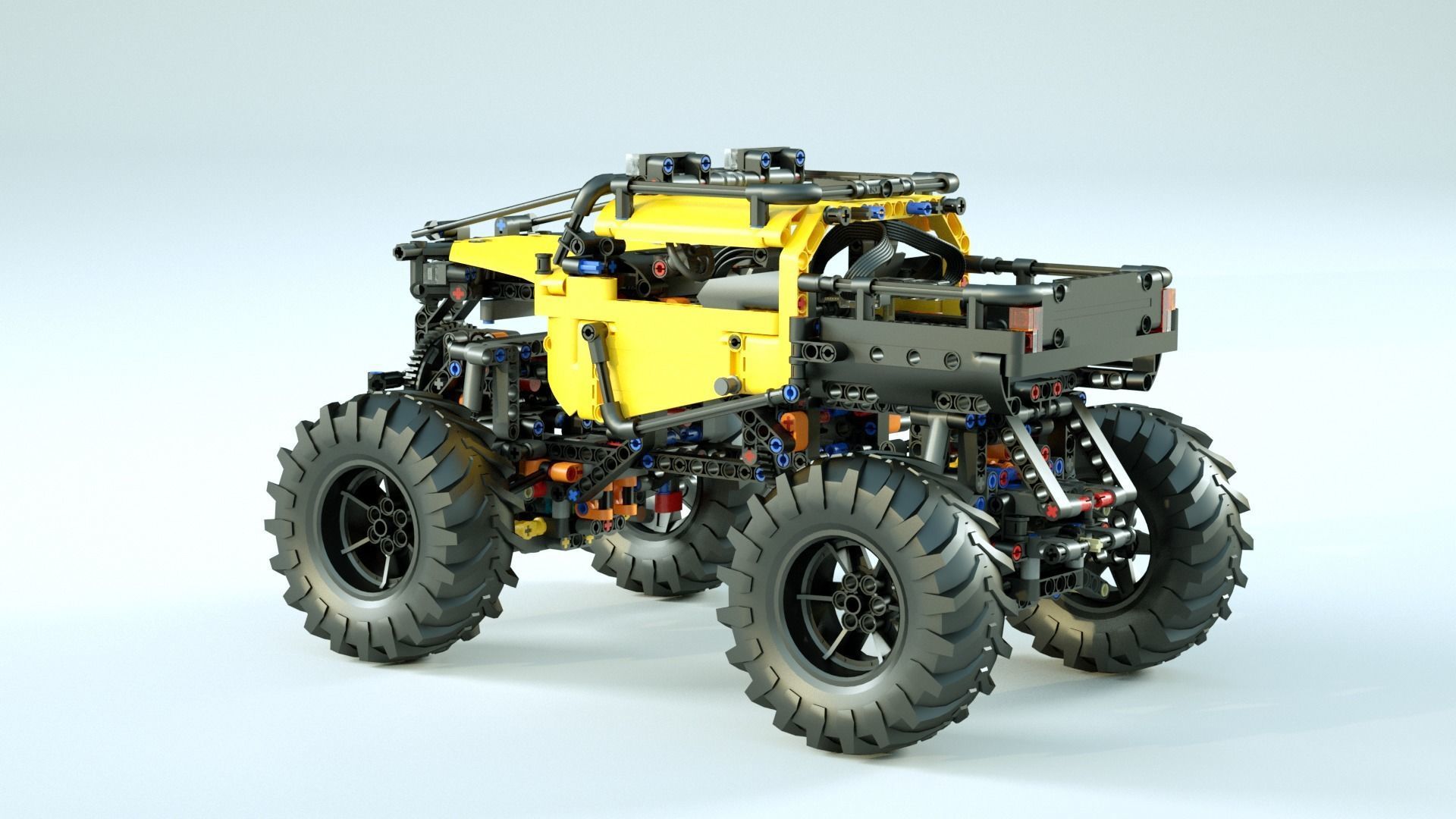 LEGO 4x4 Off-Roader 3D model | CGTrader