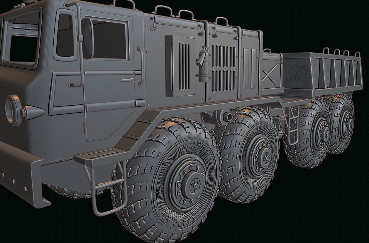maz 537 truck 3D model 3D printable | CGTrader