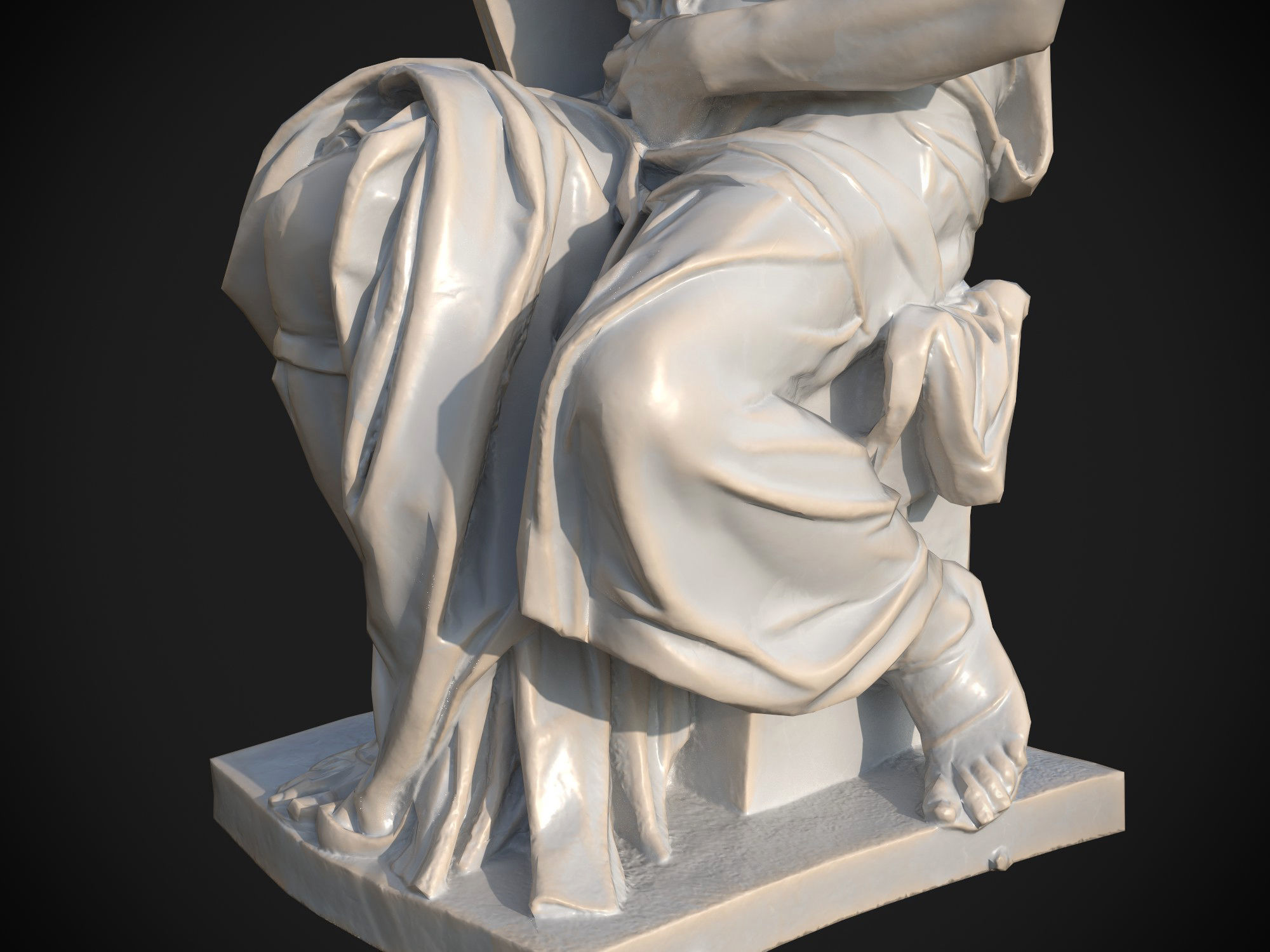 3D model Moses by Michelangelo VR / AR / low-poly | CGTrader