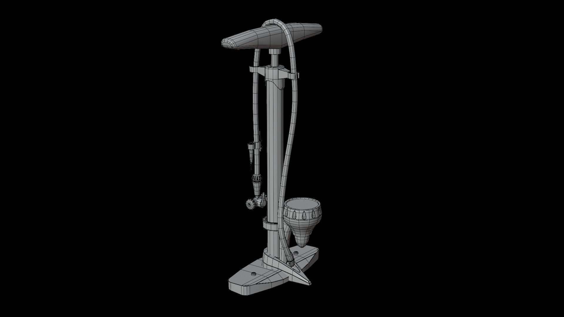3D model Hand Air Pump VR / AR / low-poly | CGTrader
