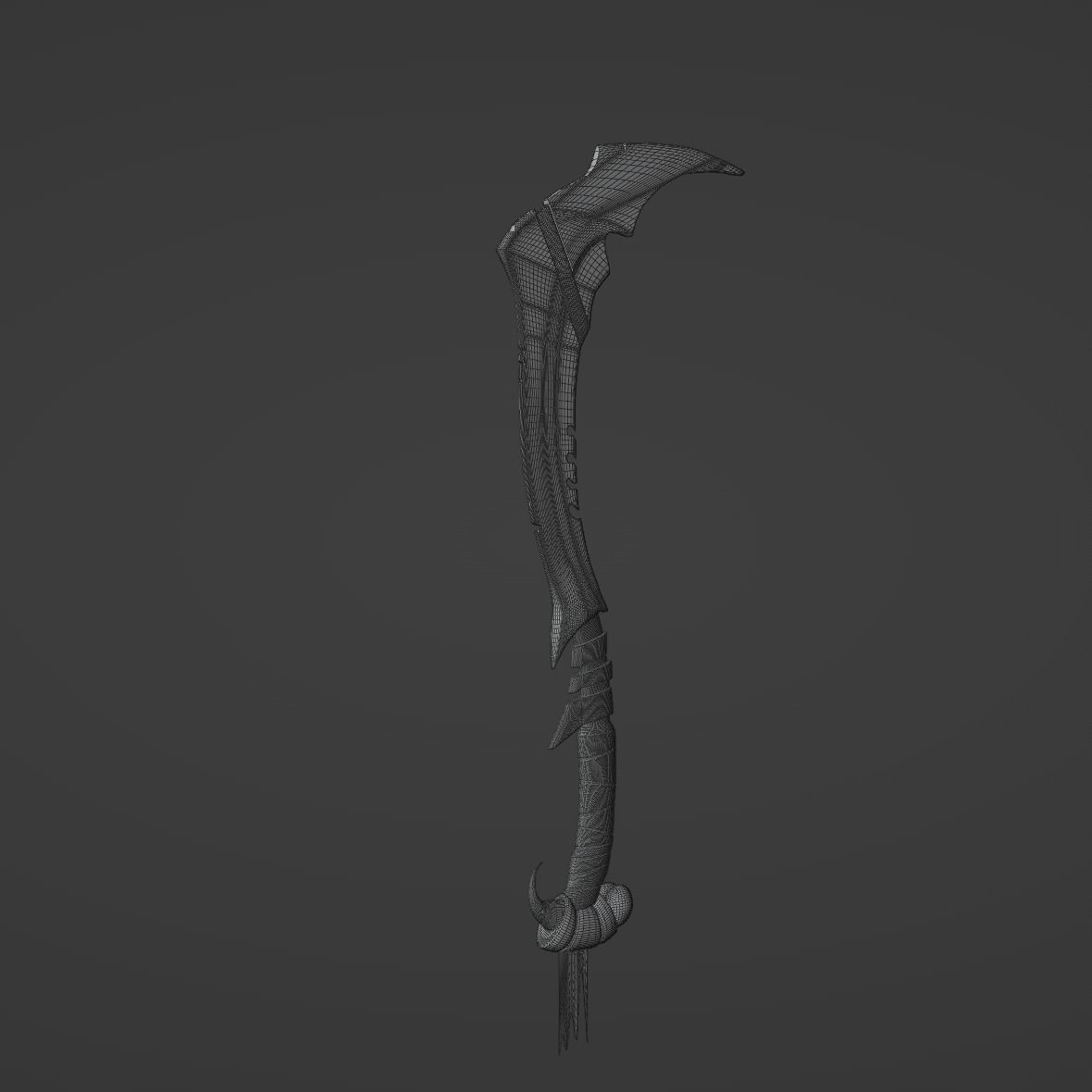 Bone Sword 3D model | CGTrader