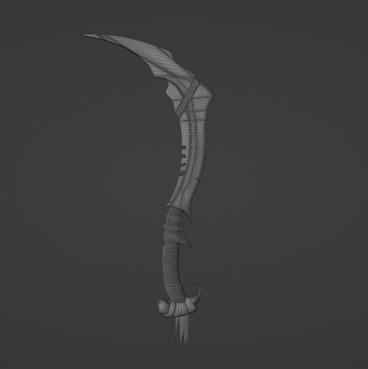 Bone Sword 3D model | CGTrader