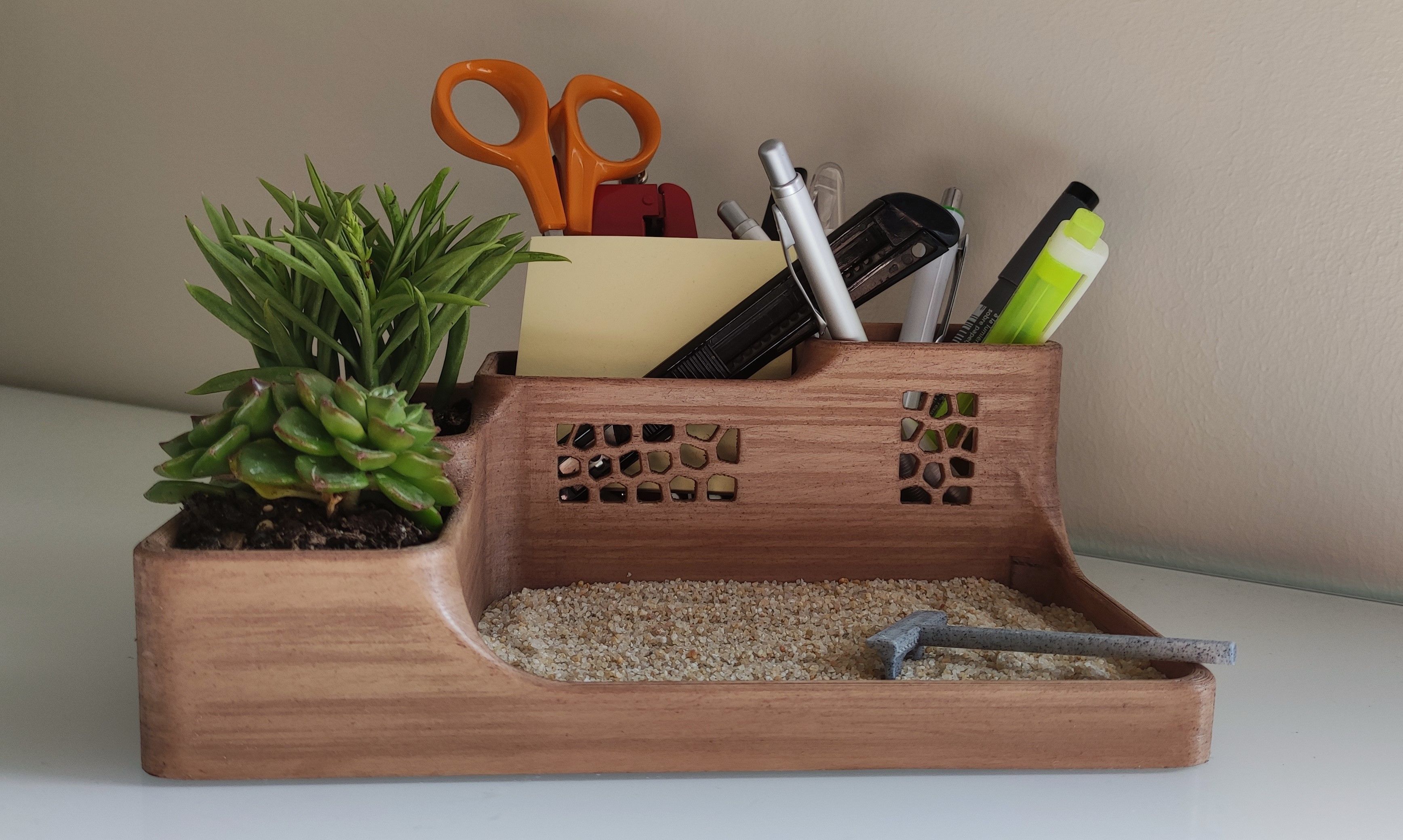 Desk Zen Garden 3D model 3D printable | CGTrader