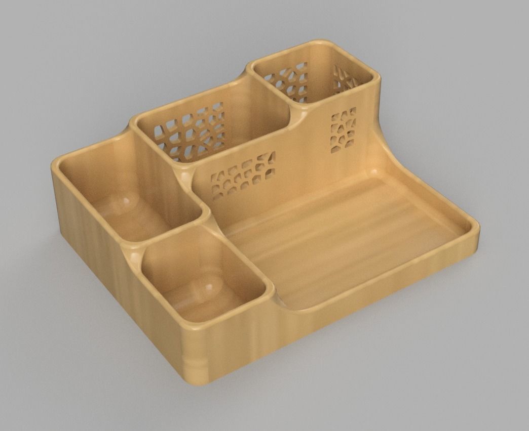 Desk Zen Garden 3D model 3D printable | CGTrader