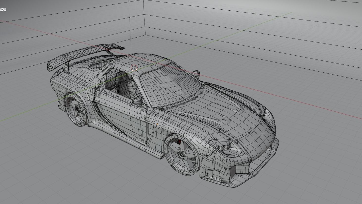 Veilside rx7 3D model 3D printable | CGTrader