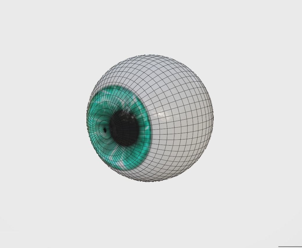 Cartoon Style Eye 3D model | CGTrader