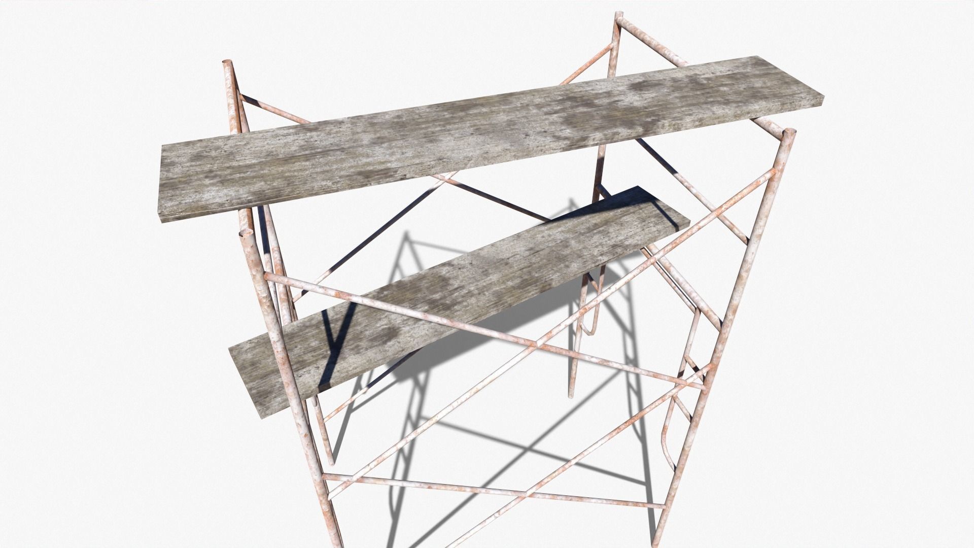 Metal Scaffolding free VR / AR / low-poly 3D model | CGTrader