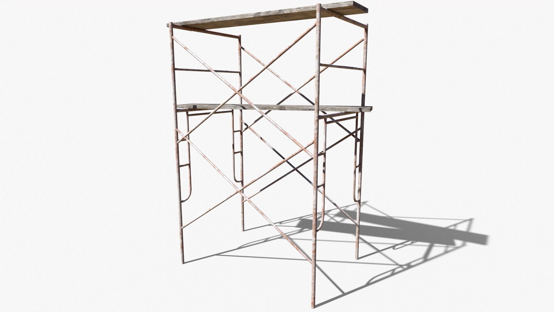 Metal Scaffolding free VR / AR / low-poly 3D model | CGTrader