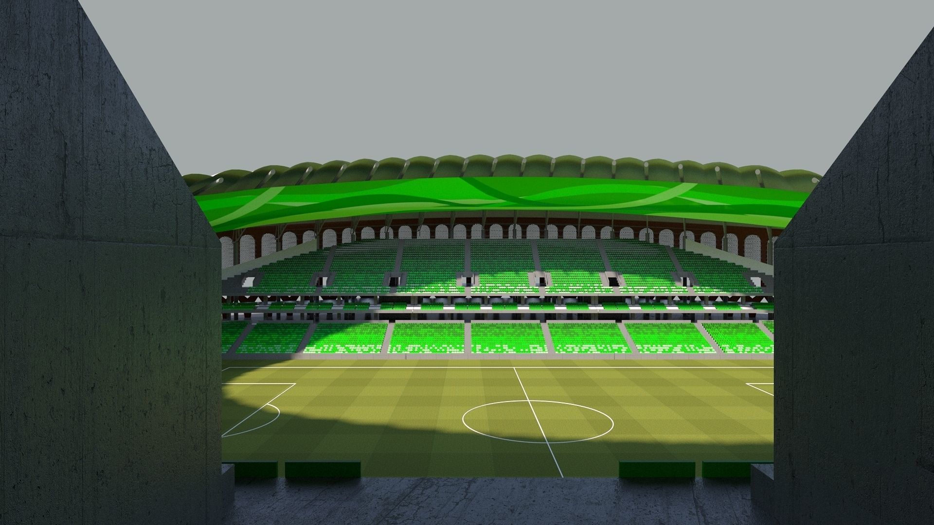 Stadium 3D model | CGTrader