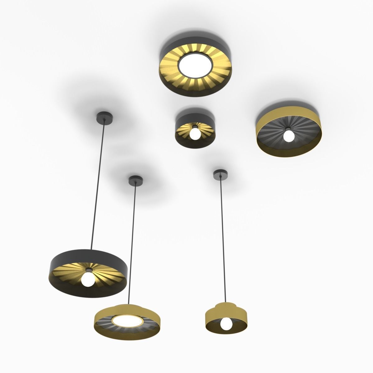 Twist Lighting Collection 3D model 3D printable | CGTrader