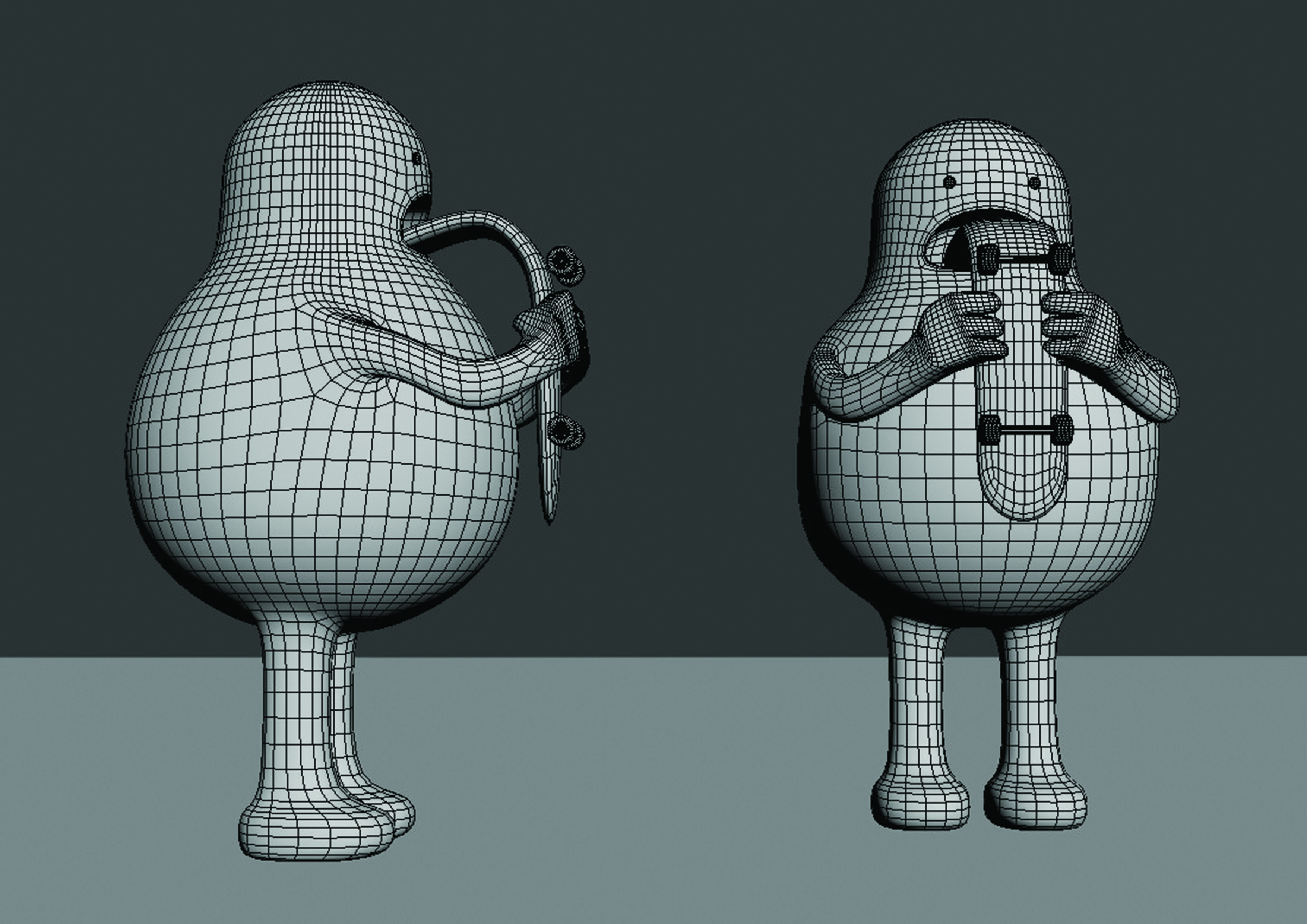 KOKO character 3D model | CGTrader