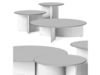 Marelli Wave Coffee Tables 3D model | CGTrader