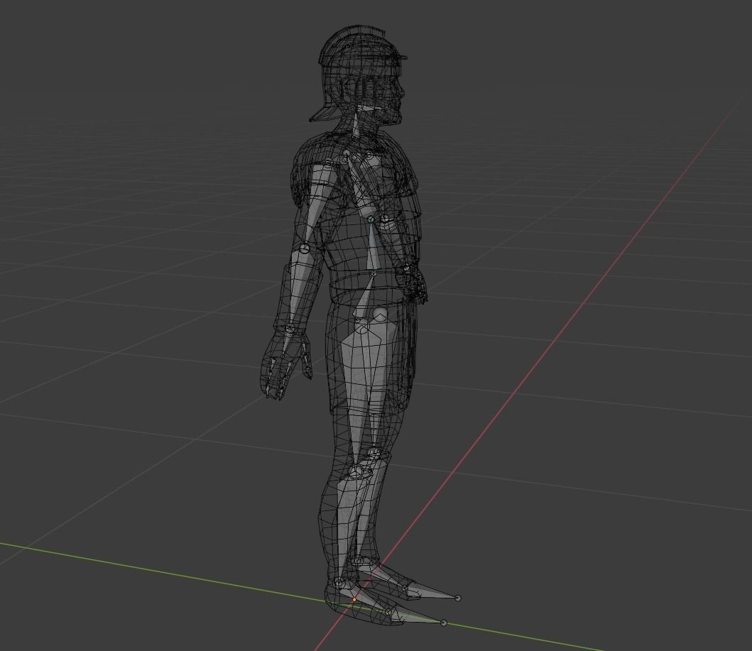 3D model Low Poly Roman Soldier VR / AR / low-poly | CGTrader