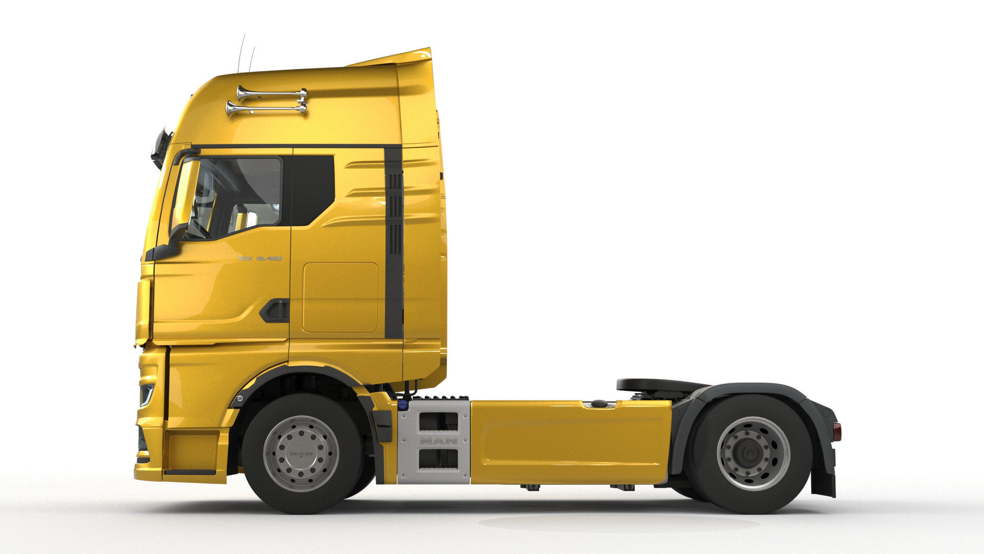 Man TGX 2020 with interior 3D model | CGTrader