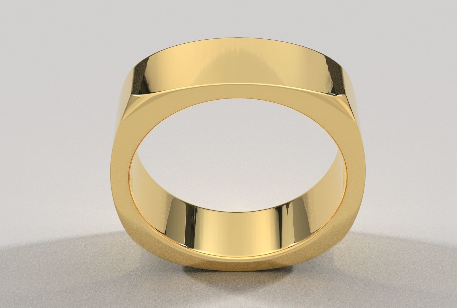 Minimalist Design Angular Ring 3D model 3D printable | CGTrader