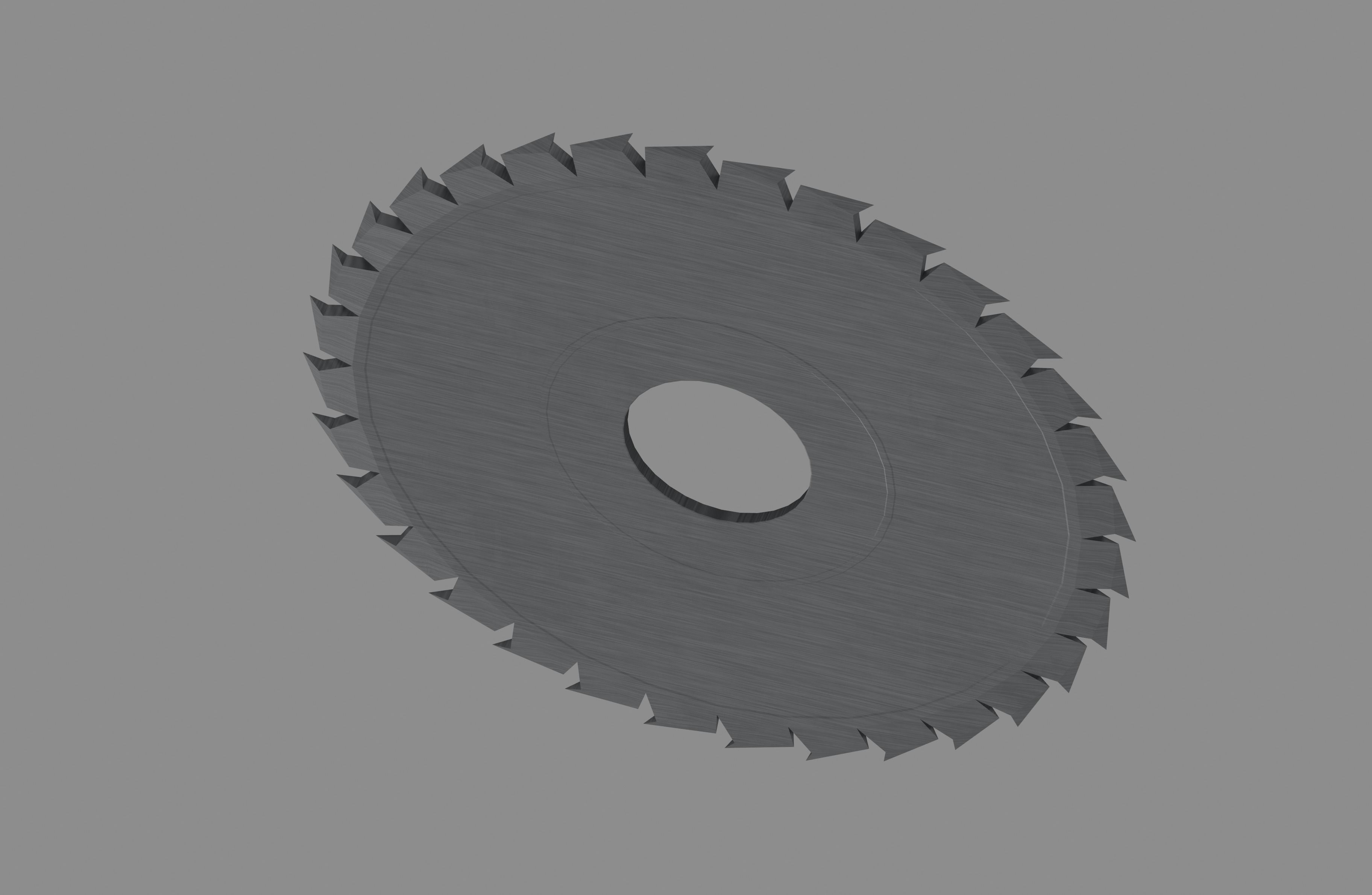 3D model Circular Saw Blade VR / AR / low-poly | CGTrader