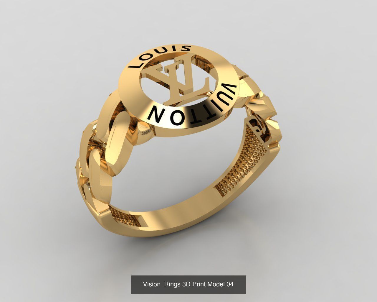 Vision Rings 3D Print Model 9 3D Model Collection | CGTrader