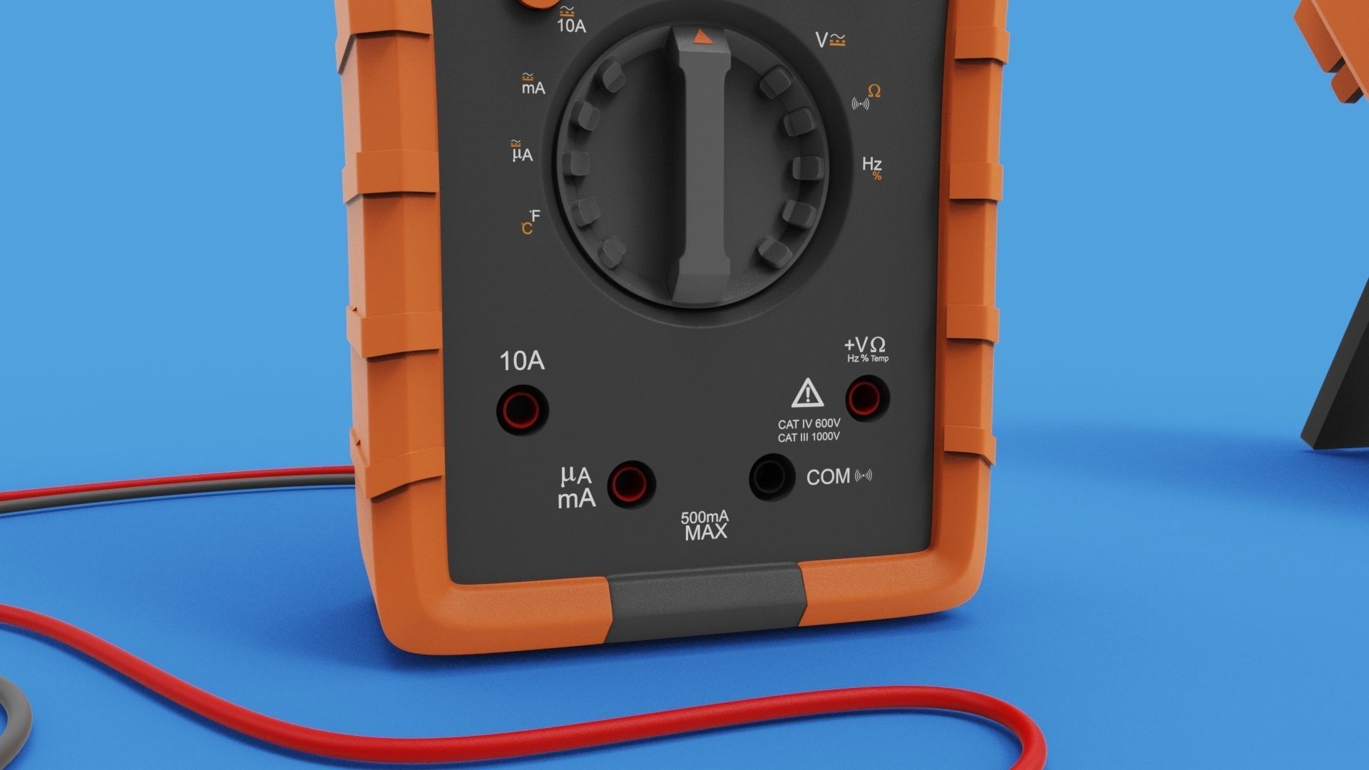 Digital Multimeter meter 3D model | CGTrader