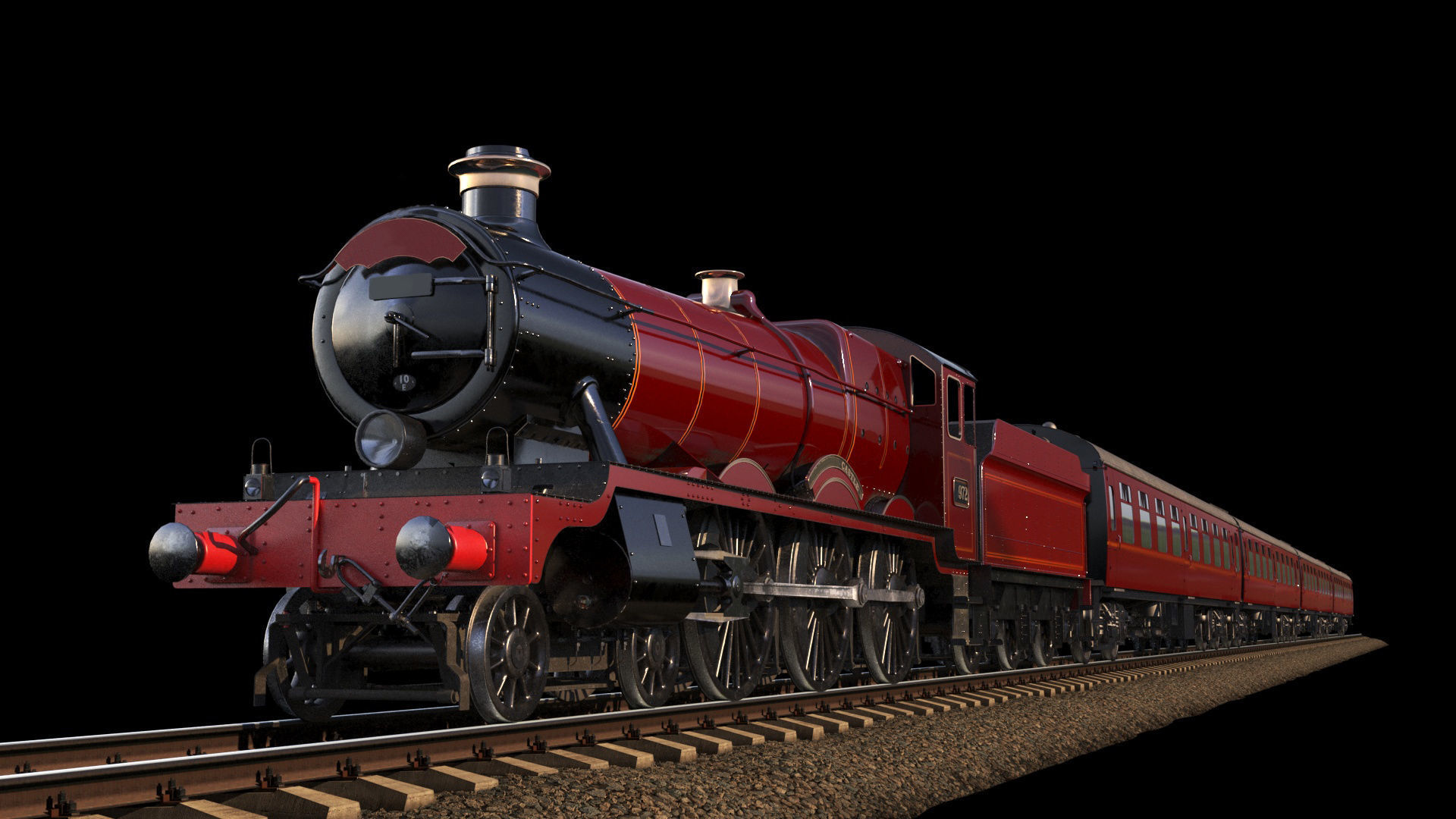 GWR 4900 Hall Class 3D 3D model | CGTrader