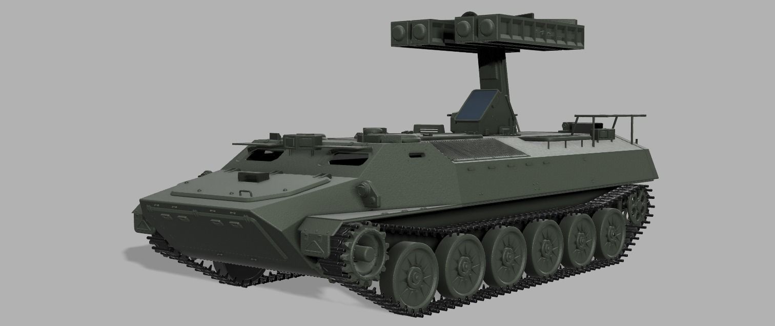 9K35 Strela 10 missile system free 3D model 3D printable | CGTrader