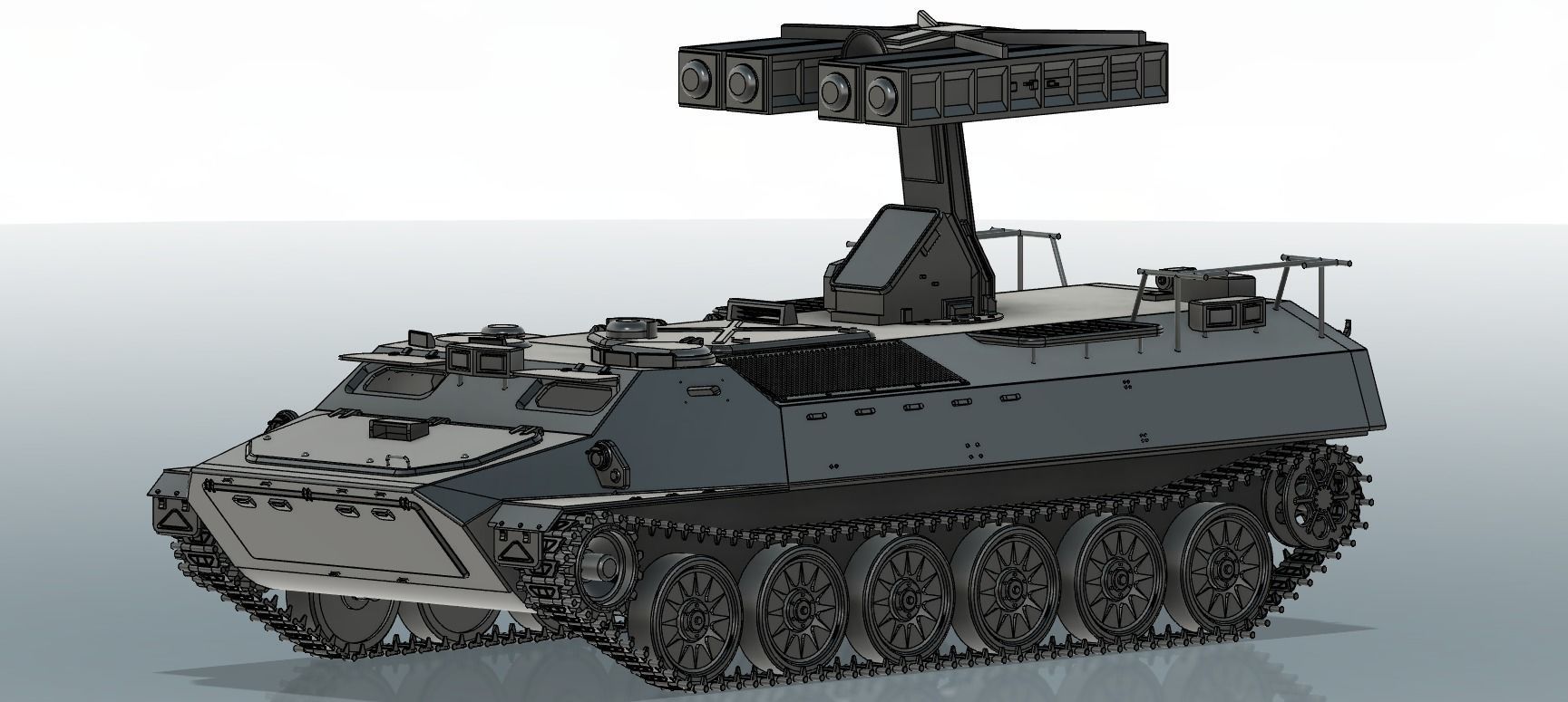 9K35 Strela 10 missile system free 3D model 3D printable | CGTrader